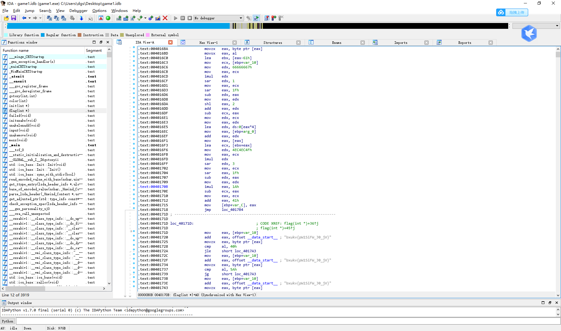 简单程序找flag-CSDN博客