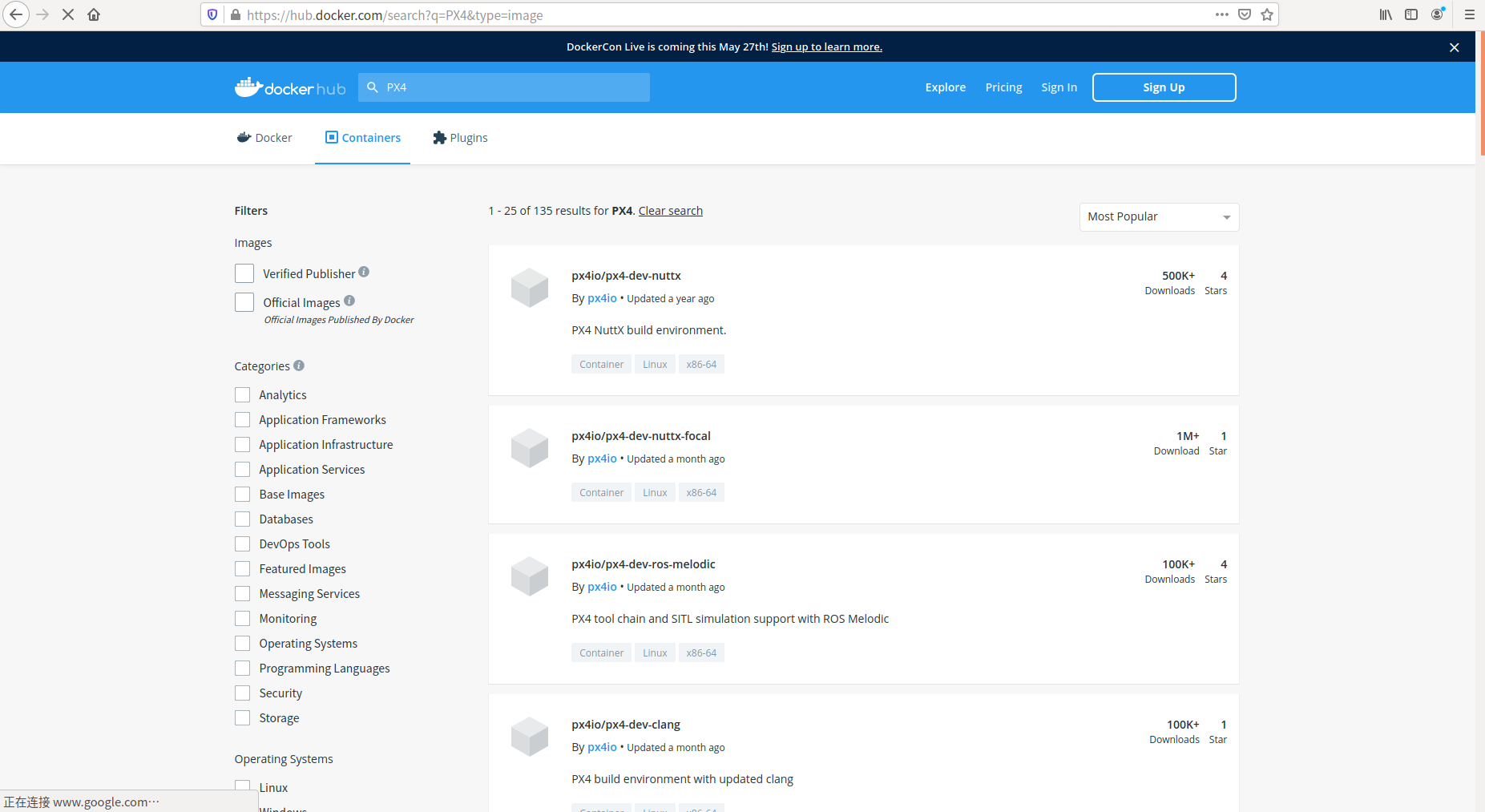 应该也有别人搭建好的PX4仿真环境的docker_docker spixel 4-CSDN博客