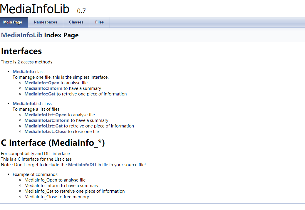 使用MediaInfo.dll获取是媒体文件信息-CSDN博客