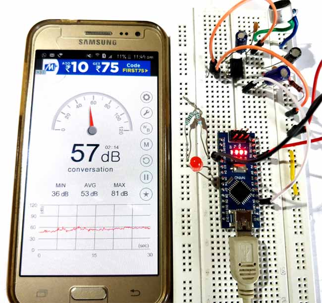 使用麦克风和arduino测量以db为单位的声音噪声水平lm386 计算分贝值 Csdn博客 