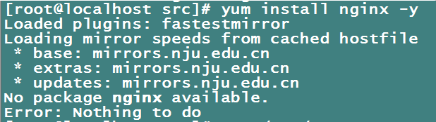 Yum安装Nginx时报错：No package nginx available. Error: Nothing to do解决办法-CSDN博客
