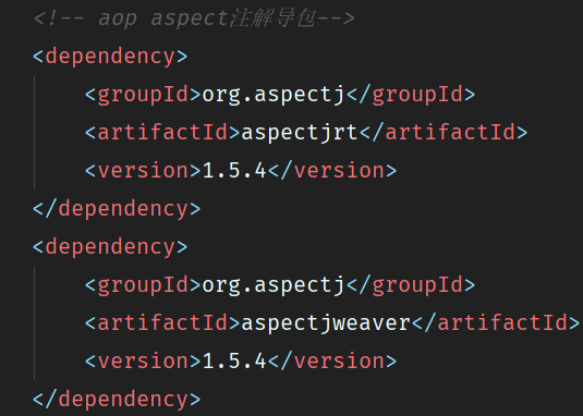 记录使用idea 开发Spring项目正常引入AOP后编译提示org.aspectj.lang.annotation.Aspect找不到问题解决-CSDN博客