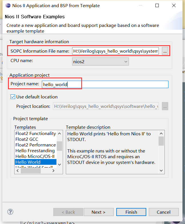 基于Nios II的hello world_利用nios ii跑一个hello world-CSDN博客