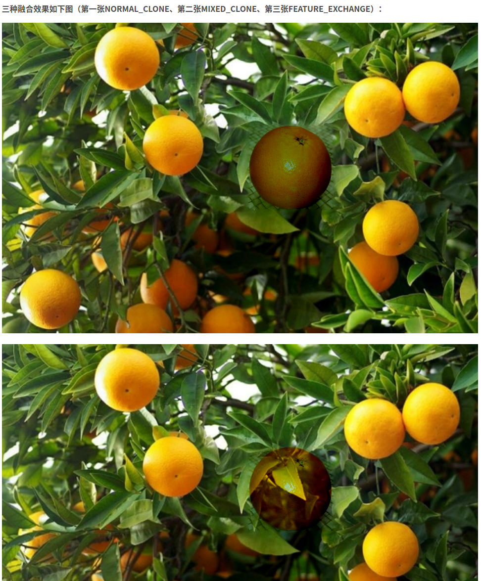 Opencv 图像融合/泊松融合/seamlessClone_图像融合 泊松融合-CSDN博客