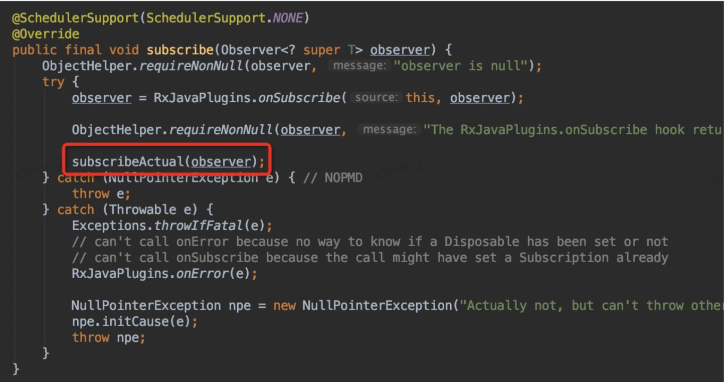 Rxjava的onerrornotimplementedexception异常分析 Csdn博客 
