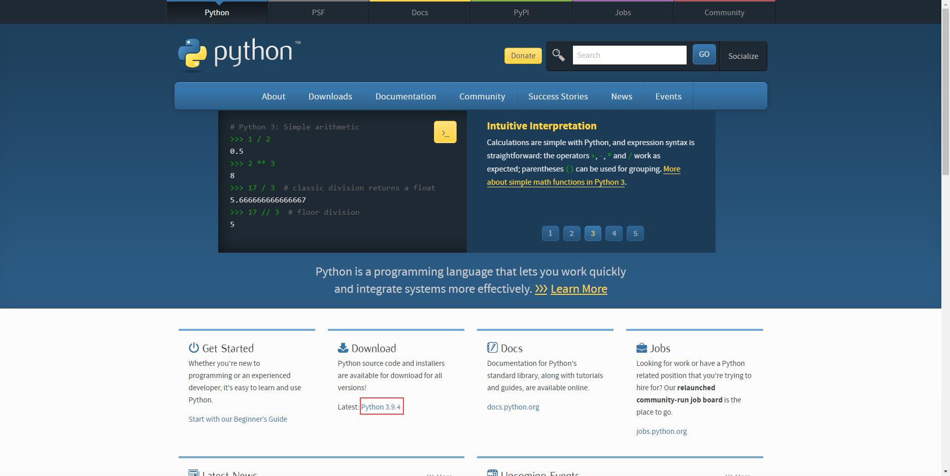 如何下载python3 9 4？ Win10系统下的安装及环境配置详细步骤 Python下载安装教程3 9 4 Csdn博客