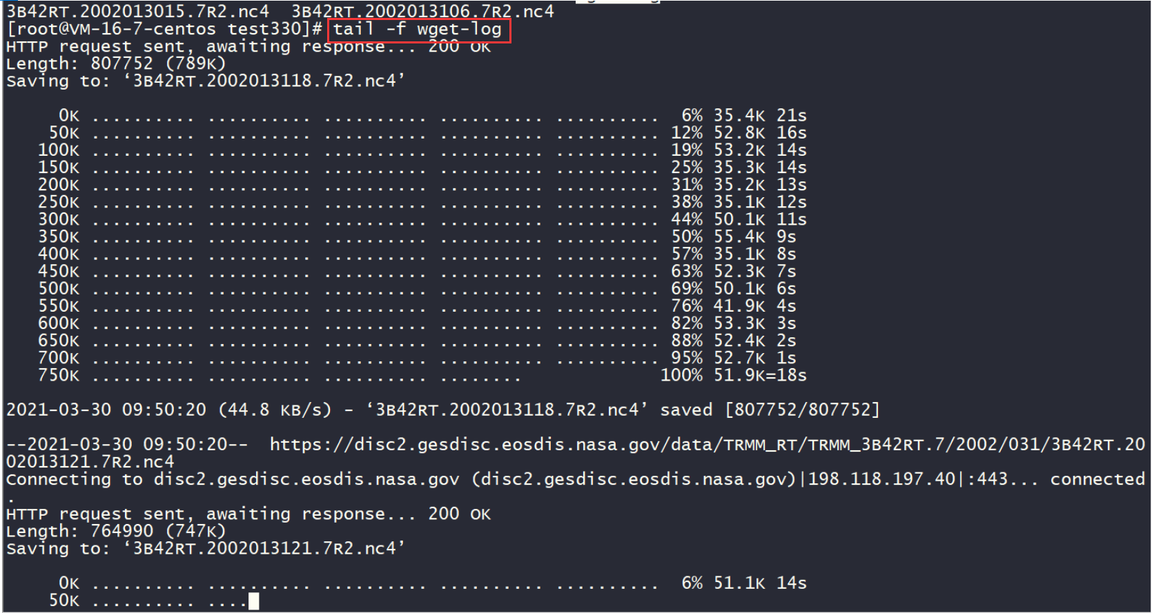wget批量下载earthdata数据 — 以TRMM数据为例_怎样使用wget命令下载earthdata数据-CSDN博客