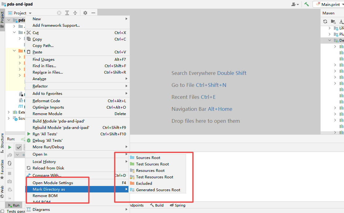 idea中Mark Directory as的几个选项详解-CSDN博客