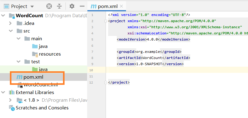 IDEA上编写hadoop程序（Maven）【笔记自用】_idea hadoop-CSDN博客