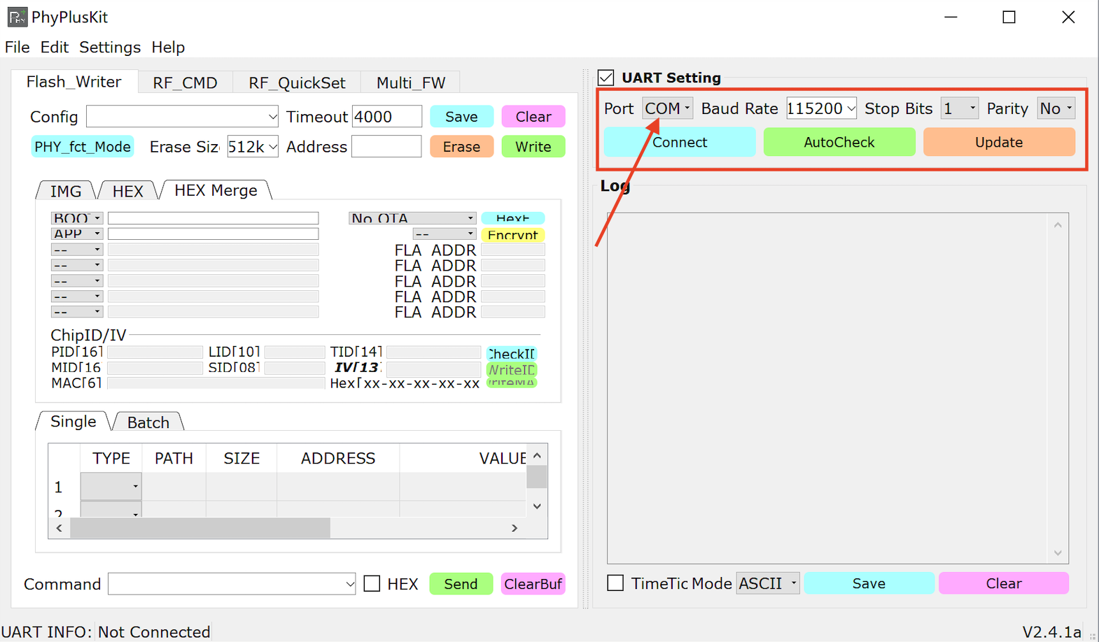 PHY6212——安信可PB02模组烧录_phy6212开发手册-CSDN博客