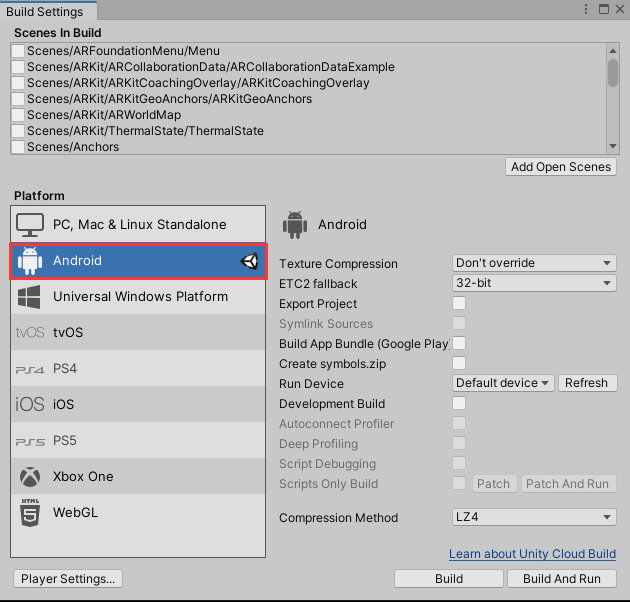 AR Foundation Editor Remote插件使用方法_ar foundation remote-CSDN博客