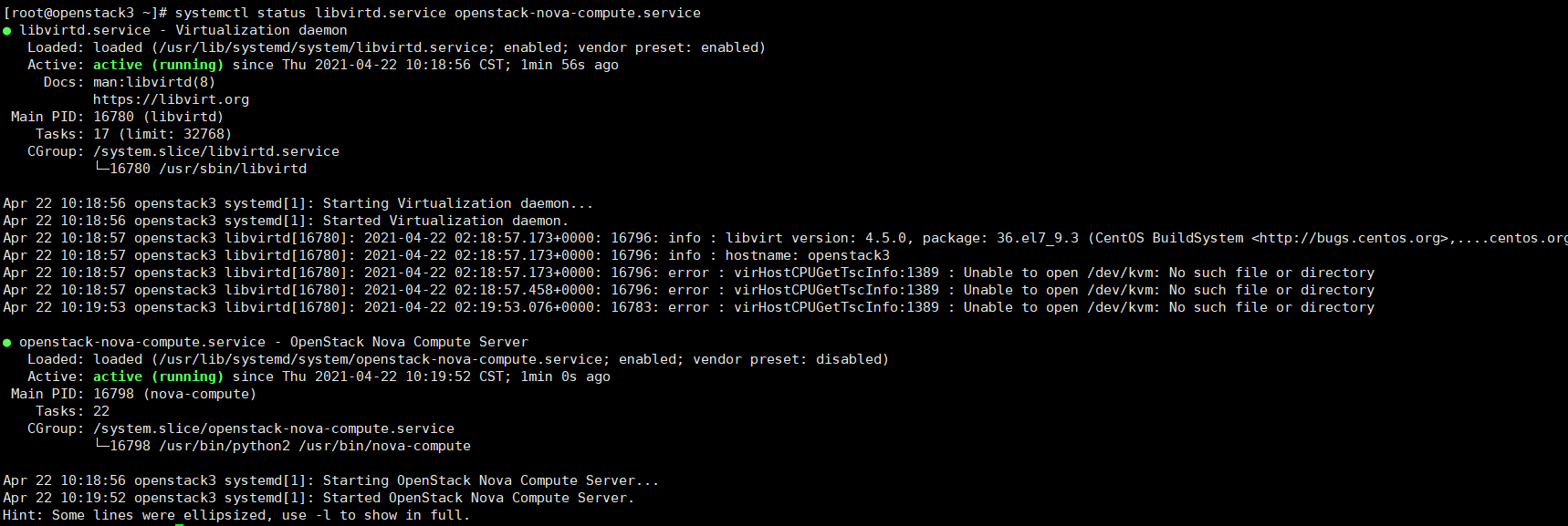 Openstack基础环境配置（七）：手动安装配置nova组件(计算节点)_虚拟机上无法安装nova-CSDN博客