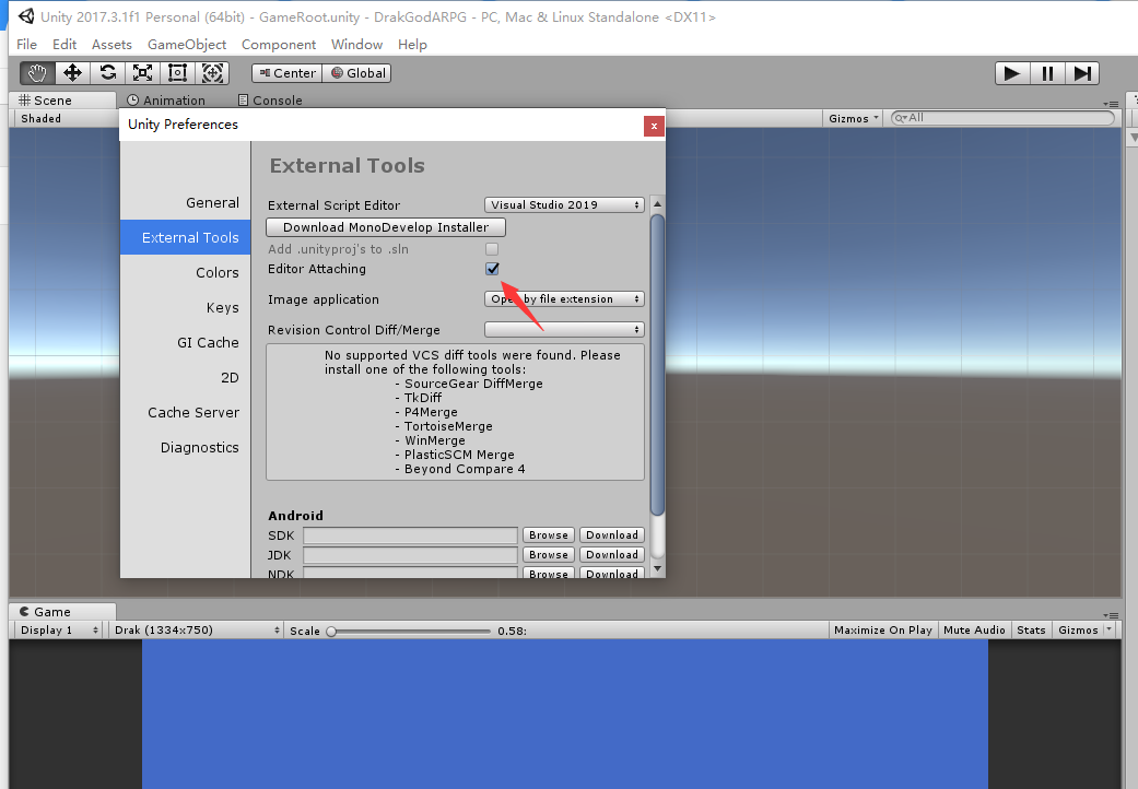如何在Vs中调试Unity程序_editor attaching-CSDN博客