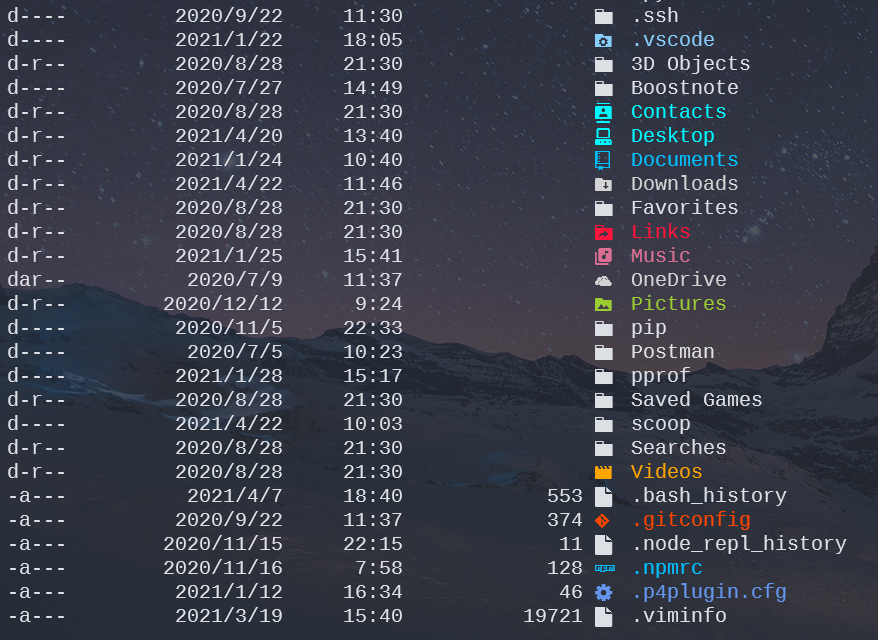 windows terminal美化之显示icon_安装 “terminal-icons”模块-CSDN博客