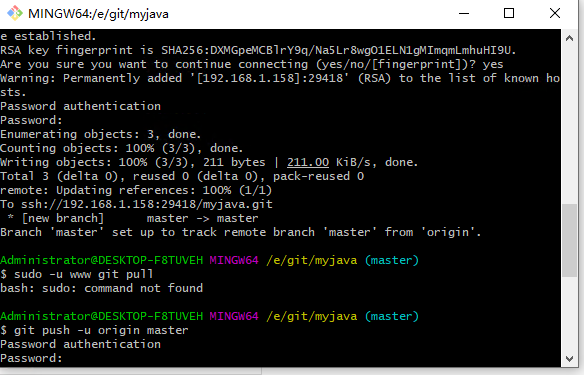 在window10搭建本地git服务器_在windows下搭建本地git服务器-CSDN博客