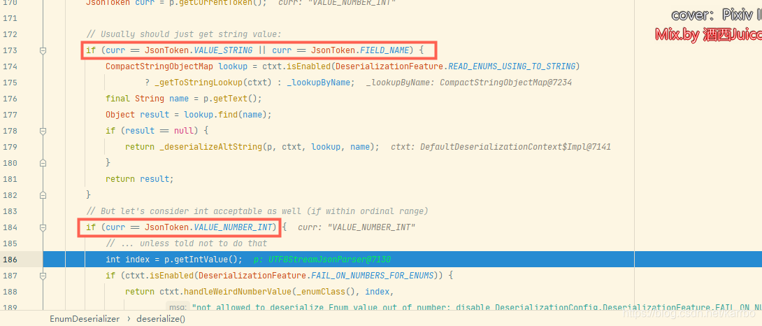 Spring中使用jackson反系列化实体类中enum类型可以使用数字下标实例化的问题jackson Enum Csdn博客