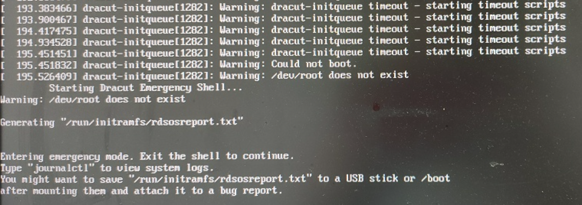 U盘安装Linux系统 报错 /dev/root does not exist 读取不了U盘_u盘安装linux系统报错-CSDN博客