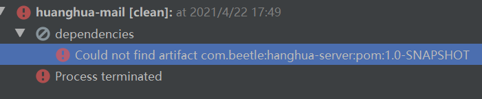 Maven父子模块，POM继承问题：Could not find artifact xxxxxx_com.closeli.cmslw.web.application-CSDN博客
