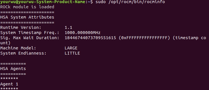 Ubuntu 18.04.5 LTS安装ROCm_linux 安装rocm-CSDN博客