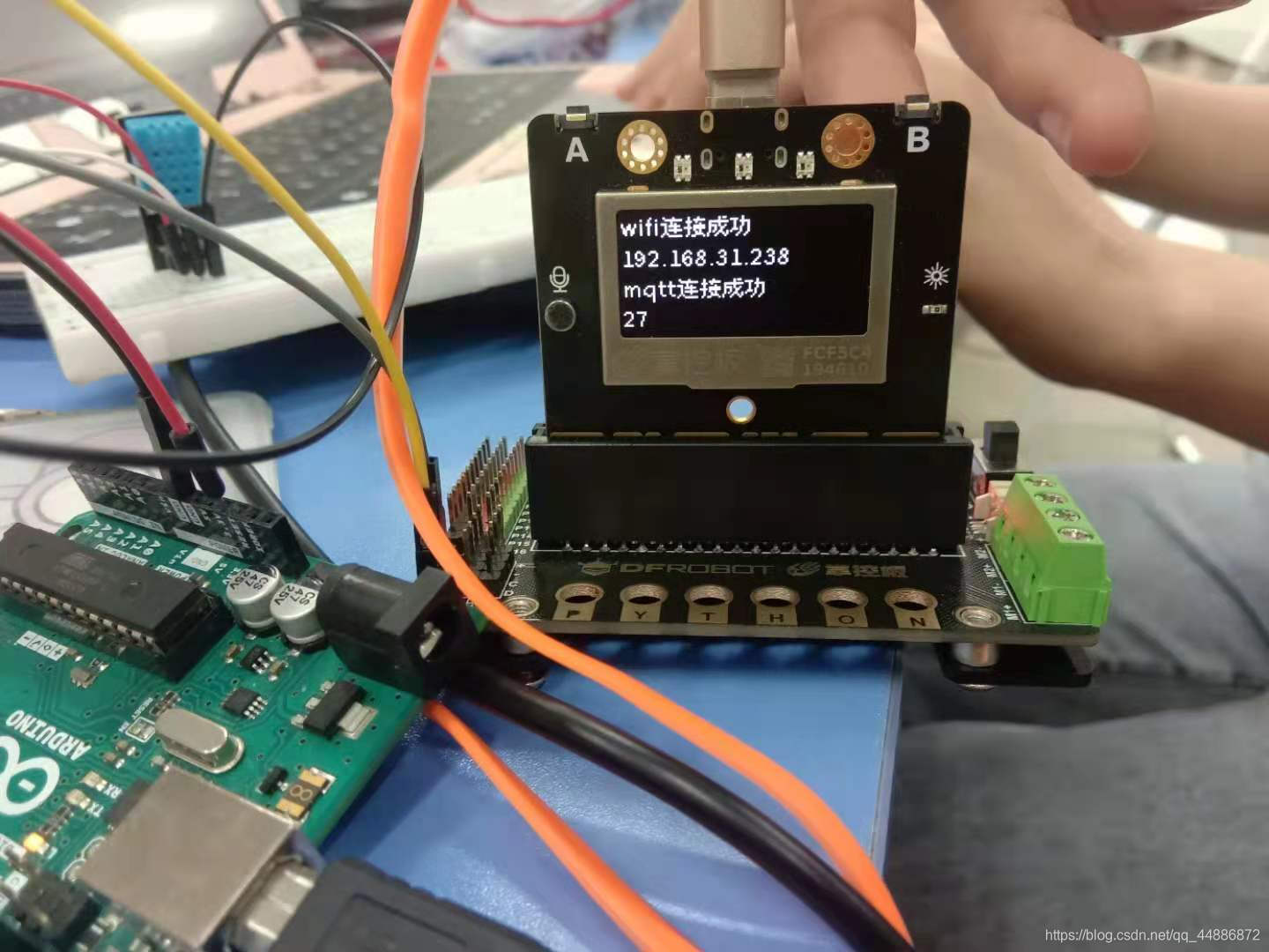Arduinoand掌控板实现串口收发数据掌控板串口通信的接收与发送 Csdn博客