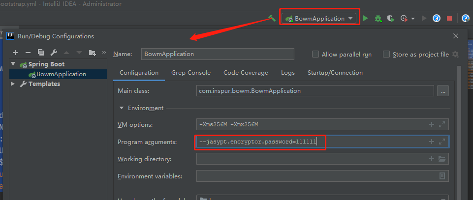 使用ulisesbocchio对spring-boot项目properties.yml（bootstrap.yml）配置文件加密_com.github.ulisesbocchio-CSDN博客