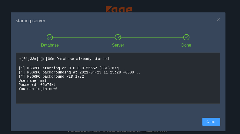 Metasploit系列----kage可视化_kali中kage怎么下载-CSDN博客