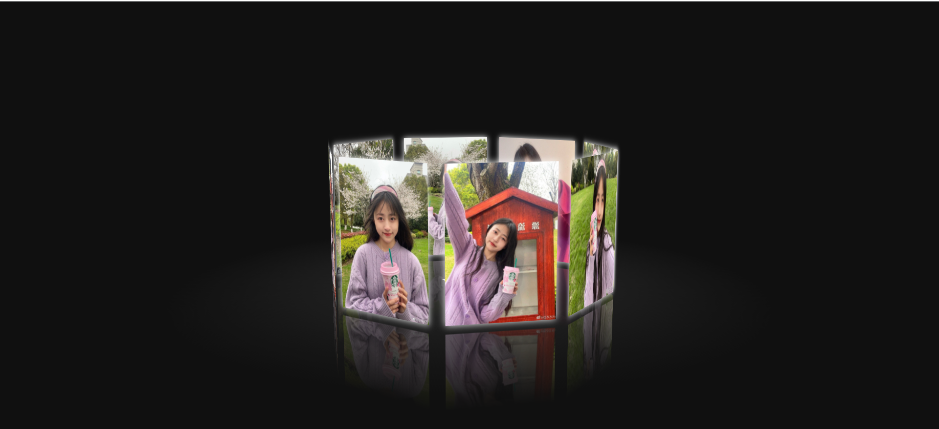 教你做一个送别人女友的网页相册（一）（HTML+CSS+JS实现）_html css 给女朋友 照片球-CSDN博客