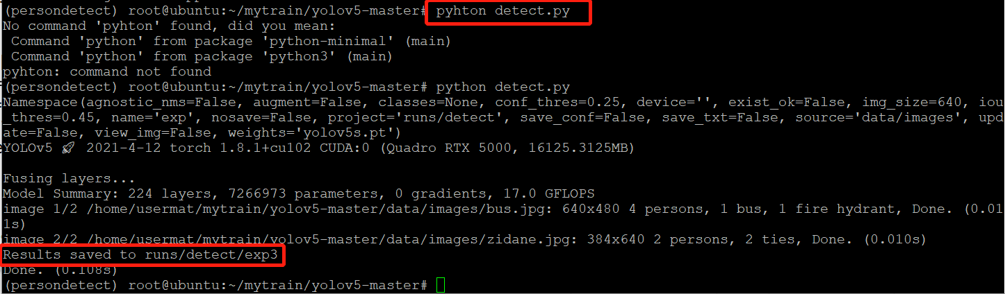 linux服务器虚拟环境部署yolov5 & 训练自己的数据集_改进yolov5模型如何部署-CSDN博客