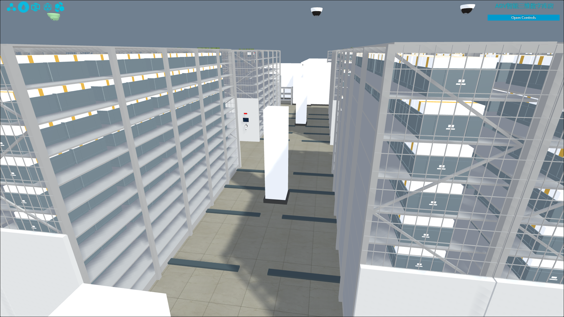 AGV智能三维数字物流库房HTML5+WebGL(Threejs)解决方案_threejs 货架-CSDN博客
