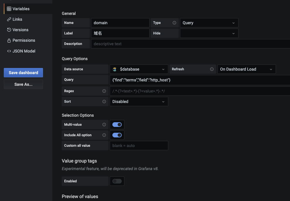 Grafana接入Elasticsearch数据，绘制dashboard_grafana es-CSDN博客