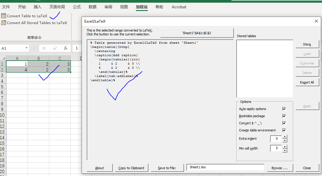 Excel表格生成Latex代码_找不到excel2latex-CSDN博客