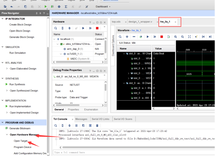 ZYNQ-使用自定义AXI总线IP核进行DDR读写测试_zynq axi ddr-CSDN博客