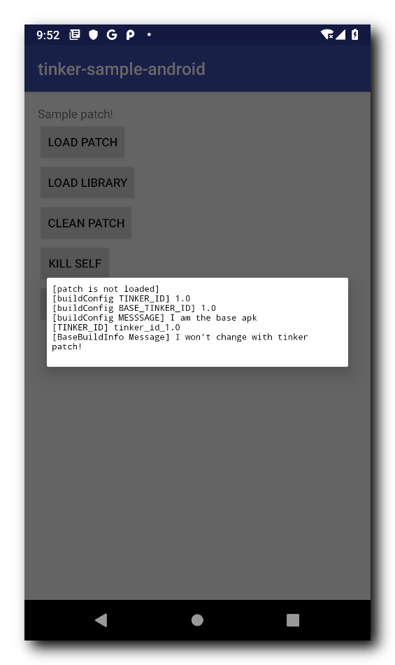 【Android 热修复】运行 Tinker 官方示例 ( 处理 TINKER_ID 问题 | 编译 debug 包 | 修改 Gradle 脚本 | 生成 patch 包 | 热修复 ...