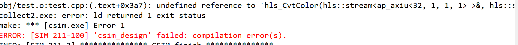 HLS报错解决方法（csim_design failed）_hls错误_不缺席的阳光的博客-CSDN博客