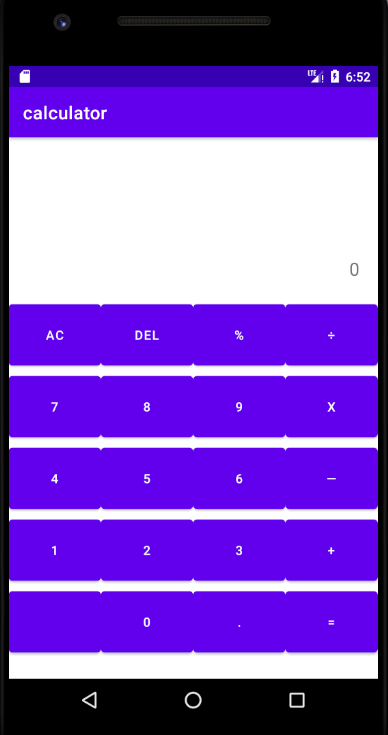 使用TableLayout布局实现一个简单的计算器页面_使用tablelayout布局实现一个简单的计算器界面_星辞归野的博客-CSDN博客