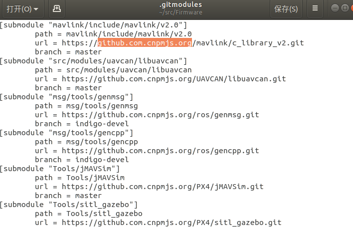 Px4环境git Submodule Update Init Recursive失败的解决办法安装px4时git Submodule Update Init 