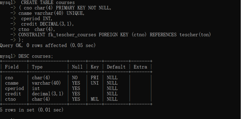实践：创建学生选课系统数据库和数据表-CSDN博客