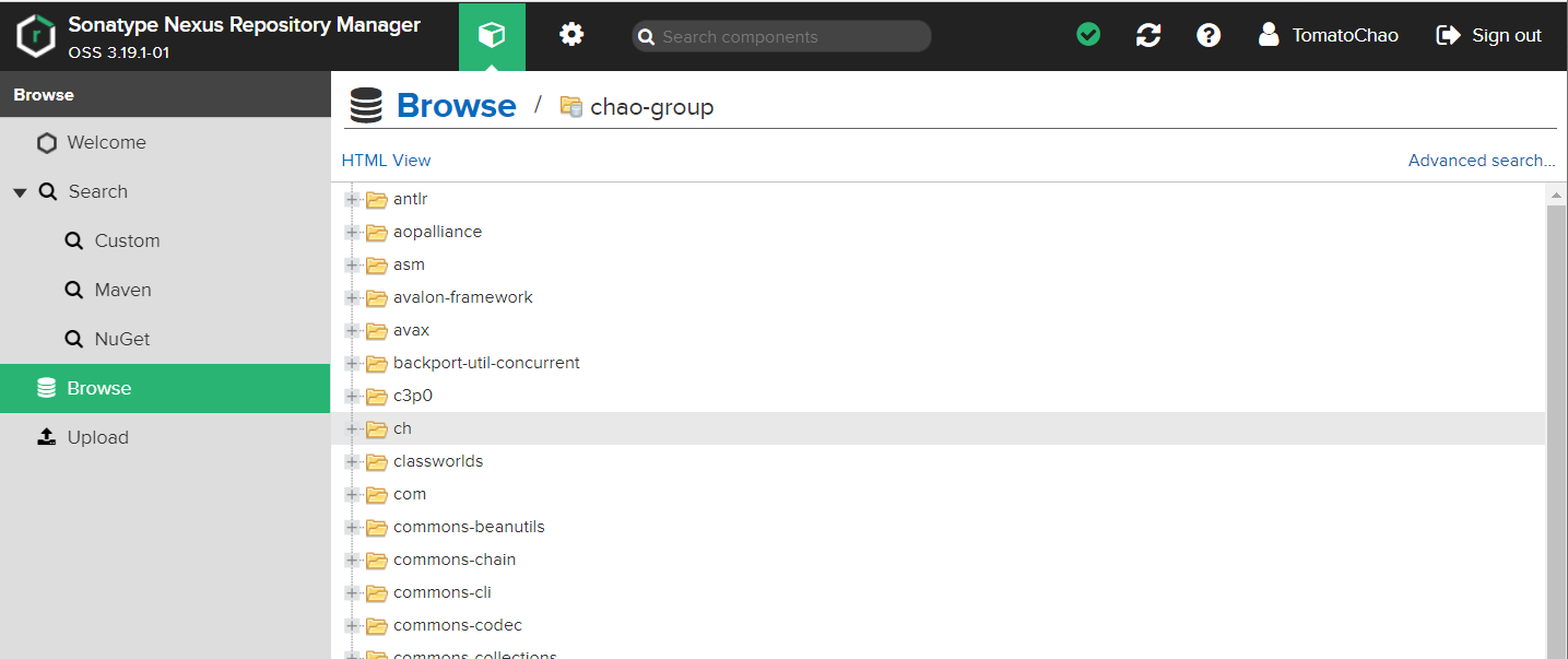使用nexus3.x（二）——讲解Nexus 3.x相关界面_nexus browse-CSDN博客