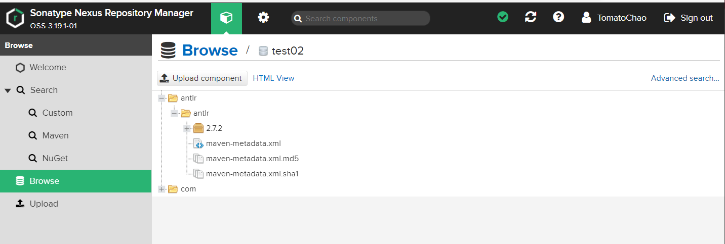 使用nexus3.x（二）——讲解Nexus 3.x相关界面_nexus browse-CSDN博客