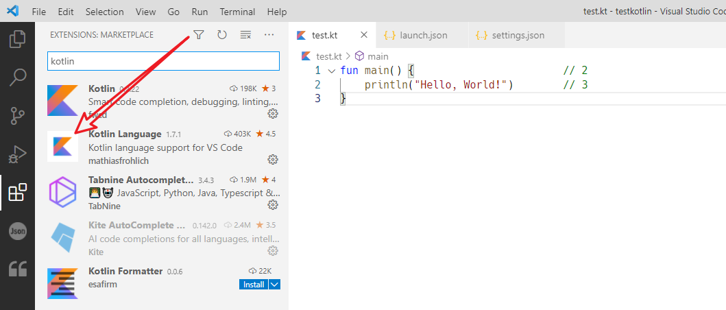 vscode_kotlin:vscode+kotlin运行环境(windows)_kotlin vscode-CSDN博客