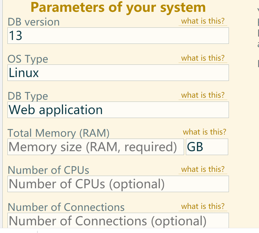 PG配置调优工具 pgtune-CSDN博客