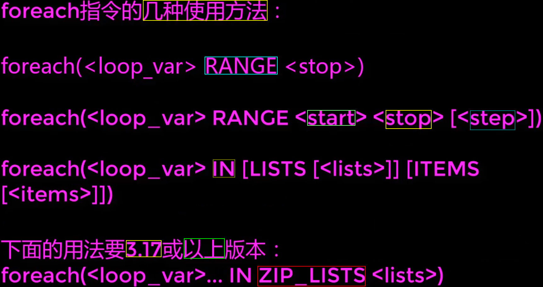 cmake(十七)Cmake的foreach循环和while循环_cmake 循环-CSDN博客