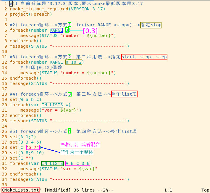 cmake(十七)Cmake的foreach循环和while循环_cmake 循环-CSDN博客