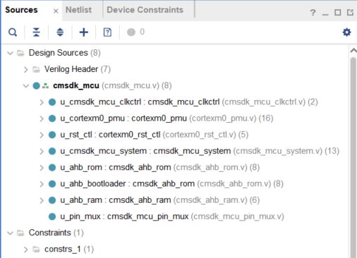 使用M0 DesignStart 的样例SoC(example system) - 4 FPGA原型验证_designstart memory-CSDN博客