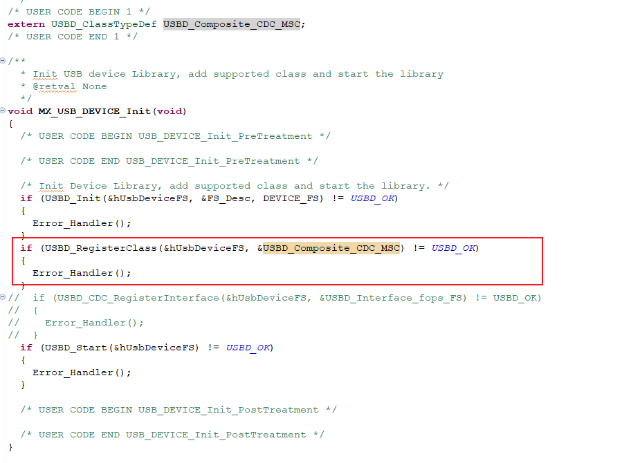 Stm32cubemx 基于stm32使用hal库实现usb组合设备cdcmscstm32cubemx Msc Csdn博客