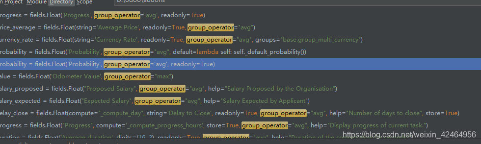 Odoo Tree视图的分组功能字段值累加odoo Tree视图显示累加值 Csdn博客