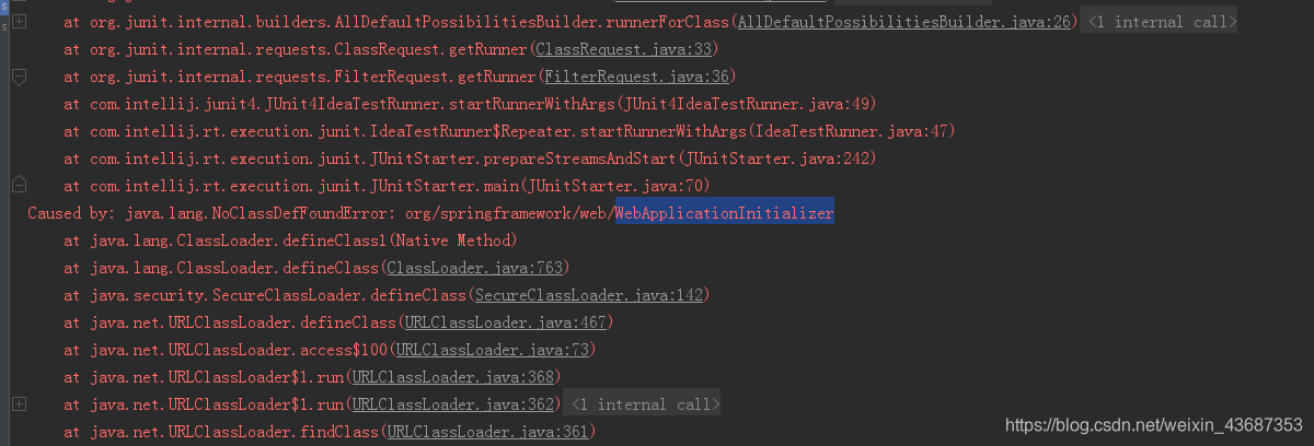 找不到org Springframework Web Webapplicationinitializer的类文件 Csdn博客