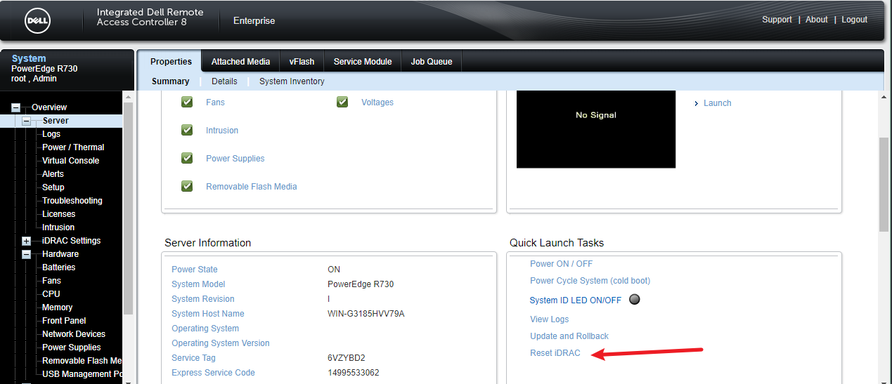 DEll服务器的IDRAC远程安装centos7/BIOS、固件升级 / 分区挂载_started service enabling compressing ram with zram-CSDN博客
