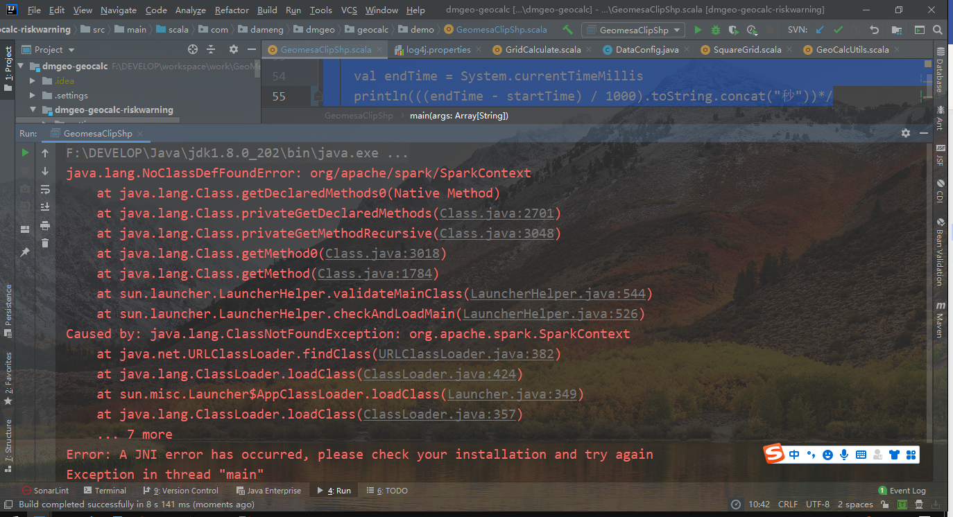 idea报错解决：Error: A JNI error has occurred, please check your installation and try again_idea git拉 ...