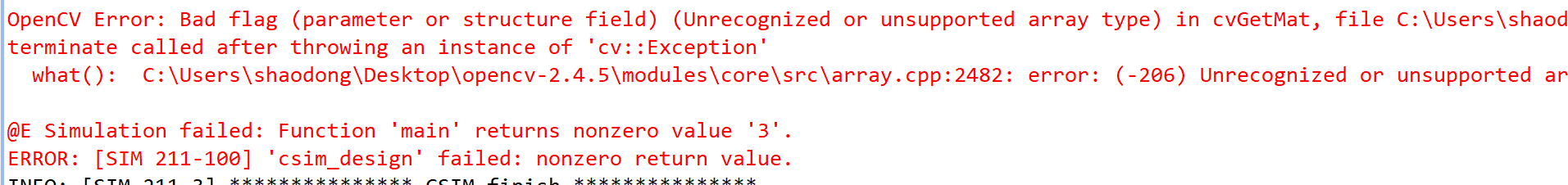 HLS报错解决方法（csim_design failed）_不缺席的阳光的博客-CSDN博客_hls不支持怎么解决